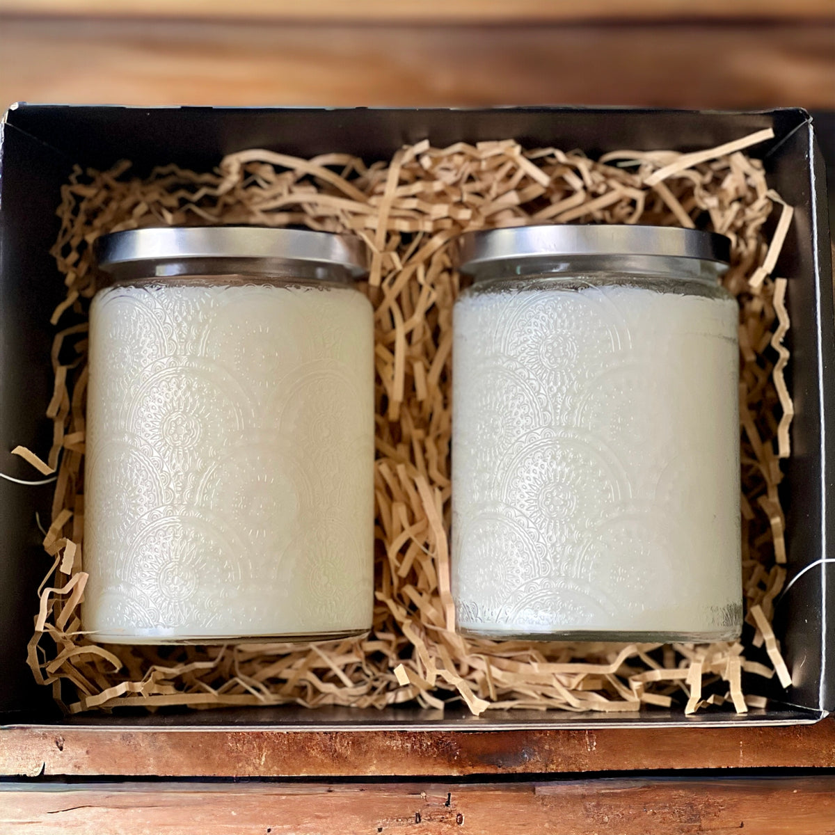 Double Embossed Candles – Swalty - Sweet & Salty